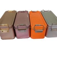 China 150x60x60mm Tiramisu Cake Tin Cans Metal Candy Dessert Fruit Tinplate Box for sale