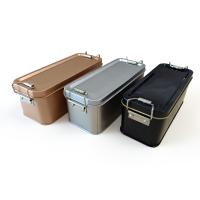 China 150x60x60mm Tiramisu Cake Tin Cans Metal Candy Dessert Fruit Tinplate Box for sale