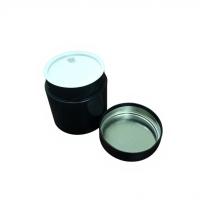 China Tinplate 50ml Airtight Round Food Storage Tin Can with Screw Lid for Candy Coffee Tea & Matcha for sale