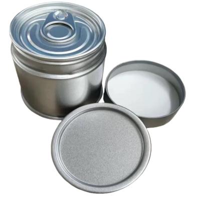 China 20g 30g 50~70g Matcha Tin Jars Coffee Powder Tin Cans Small Round Tinplate Tea Tin for sale