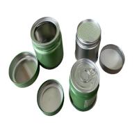 China 20g 30g 50~70g Matcha Tin Jars Coffee Powder Tin Cans Small Round Tinplate Tea Tin for sale