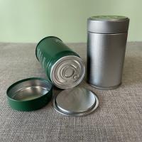 China 50G 70g 100g Tea Tin Cans Round Print Tinplate for Matcha Green Tea Powder Metal for sale