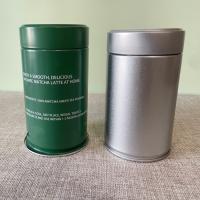 China 50G 70g 100g Tea Tin Cans Round Print Tinplate for Matcha Green Tea Powder Metal for sale
