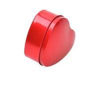 China 7x7x3.6cm Heart Shaped Candy Tin Cans Tinplate Box Wedding Chocolate Jewelry for Craft Display for sale