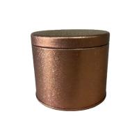 China Tea Leaves Round Tin Cans Airtight Tinplate Box Food Empty Metal Cans for Coffee Matcha Powder Cookie Chewing Gum Gift for sale