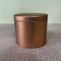 China Tea Leaves Round Tin Cans Airtight Tinplate Box Food Empty Metal Cans for Coffee Matcha Powder Cookie Chewing Gum Gift for sale