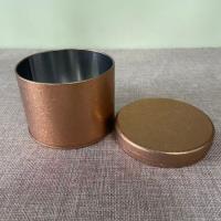 China Tea Leaves Round Tin Cans Airtight Tinplate Box Food Empty Metal Cans for Coffee Matcha Powder Cookie Chewing Gum Gift for sale