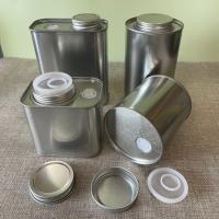China 200g Food Grade Coffee Bean Tin Box Airtight Coffee Tea Tins Canister Degassing Seal Round Metal Coffee Cans for sale