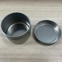 China 4oz 8oz Candle Tin Cans Tinplate Jar Metal Containers Round Box for Chemical Craft for sale