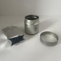 China OEM Matcha Tea Powder Metal Tin Cans 20g 30g 50g 60g 70g Tinplate Cans for sale