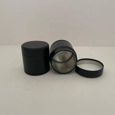 China Airtight Screw Cap Tinplate Metal Matcha Powder Tin for Coffee Bean Tea Candy Oil Snack Cookie for sale
