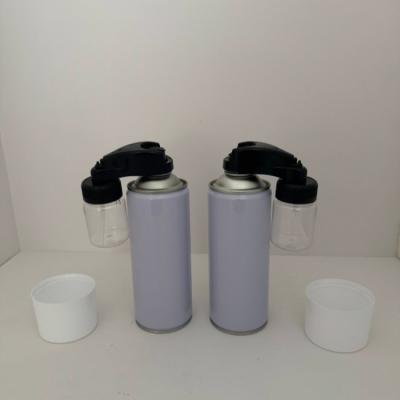 China 100ml - 650ml Metal Aerosol Spray Tin Can Dia 49mm 65mm Tinplate Aerosol Cans for sale