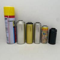 China OEM Diameter 45mm 49mm 52mm 57mm 65mm 70MM Aerosol Spray Metal Tin Cans for Chemical Paint Coating Hair Spray Air Fresh for sale