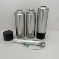 China OEM Diameter 45mm 49mm 52mm 57mm 65mm 70MM Aerosol Spray Metal Tin Cans for Chemical Paint Coating Hair Spray Air Fresh for sale