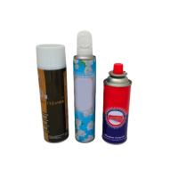 China Aerosol Spray Metal Tin Cans Tinplate Butane Canister for sale