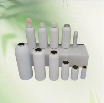 China Aerosol Spray Aluminum Bottle with Dual-Valve Bag Nozzle for sale