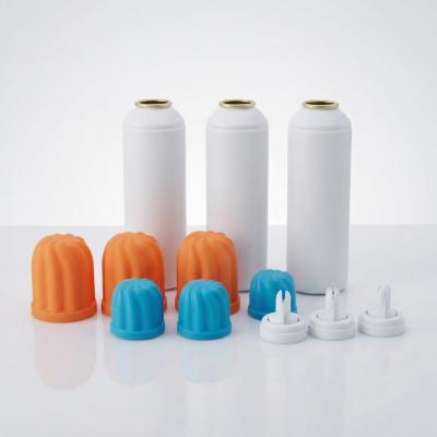 China Spray Aluminum Bottle Packaging Accessories Durable Cosmetic Packaging Components for sale