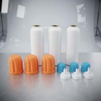 China Spray Aluminum Bottle Packaging Accessories Durable Cosmetic Packaging Components for sale