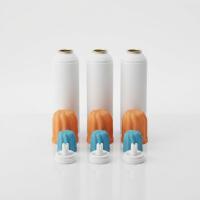 China Spray Aluminum Bottle Packaging Accessories Durable Cosmetic Packaging Components for sale
