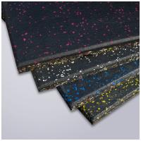 China LKT-S5030 Rubber Flooring Mats 500x500mm to 1000x1000mm with 15-50mm Thickness for Gym and Playground Safety for sale