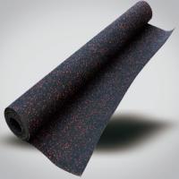 China 1220x6mm Non-Slip Rubber Gym Mat Rolls - 3-12mm Thickness EPDM & SBR Flooring for sale