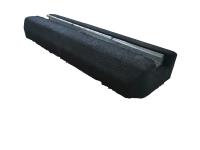 China HVAC Rubber Support Feet 400x130mm with 50mm Thickness - Anti-Vibration Mounting for Air Conditioning Systems for sale
