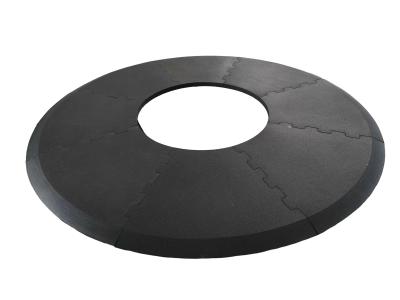 China 1000×600mm Rubber Gym Mats with 15-30mm Thickness Options - Anti-Slip EPDM/SBR Flooring for Fitness Centers for sale
