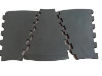 China Anti Slip Earthing Grounding Mat 1000x600mm EPDM Rubber with 15-30mm Thickness Options for Gym Safety for sale