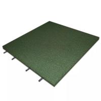 China LKT Anti-Slip Interlocking Sports Floor Tiles 500x500mm EPDM SBR Rubber 15-50mm Thickness for sale