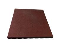 China LKT 500x500mm Rubber Flooring Tiles 15-50mm Thickness for Outdoor Playgrounds and Gyms for sale