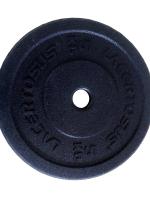 China Black Rubber Barbell Weight Plates 5-25kg with 51mm Inner Diameter for Gym Equipment for sale