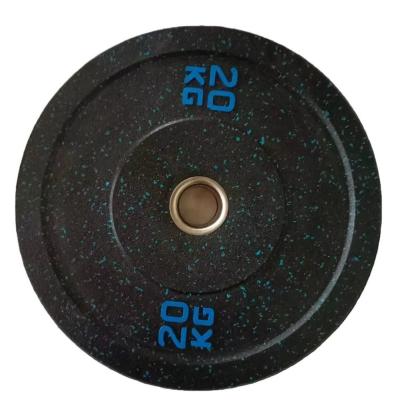 China LKT Iron Coated Urethane Olympic Weight Plates 5-25kg 51mm with Custom Logo Options for sale