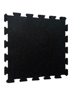 China EPDM Interlocking Rubber Floor Tiles 15-50mm Thickness | 500x500mm & 1000x1000mm Sizes | Anti-Slip Gym Flooring for sale