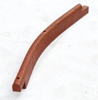 China Customized Recycled Rubber Landscape Edging 1220x100x76mm with Anti-Slip Surface and Temperature Range -40°C to 100°C for sale