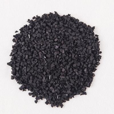 China SBR Resin Pellet Anti-Slip Tire Rubber Crumb 1-5mm Thickness for Playgrounds and Sports Courts for sale