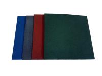 China SGS Certified Sports Floor Tiles 15-50mm Thickness EPDM Rubber Gym Flooring 1000x1000mm for sale