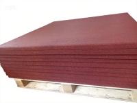 China 25mm SBR Rubber Flooring Tiles 400×400mm for Playgrounds & Gyms - CE/SGS Certified for sale