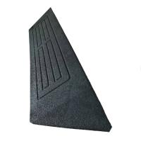 China Recycled Rubber Kerbside Ramps 450x450mm for Event Stability - 45mm/66mm Thickness, -40°C to 100°C Temperature Range for sale