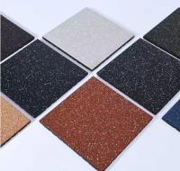 China EPDM Rubber Gym Flooring Tiles 500x500mm 1000x1000mm High Density Sports Flooring for sale