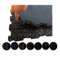 China Cheap Quality Portable Interlocking Rubber Gym Rubber Floor Tiles Mat for sale