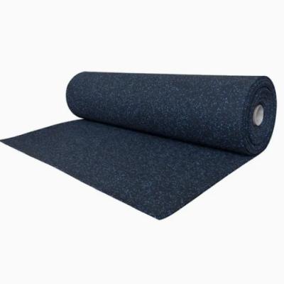 China LKT Anti-Slip Gym Rubber Flooring Rolls 3-12mm Thick, 1.25m Width, 60-70 Shore A Hardness for Indoor Sports for sale