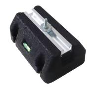China Industrial HVAC Rubber Mounting Feet 400x180mm Anti-Vibration Fix It Foot for sale
