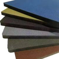 China 1000x1000mm EPDM Rubber Flooring Tiles -40°C to 100°C for Eco-Friendly Outdoor Playgrounds for sale