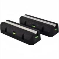 China Recycled Rubber Vibration Isolation Mounting Feet 400x180mm for HVAC Air Conditioners for sale