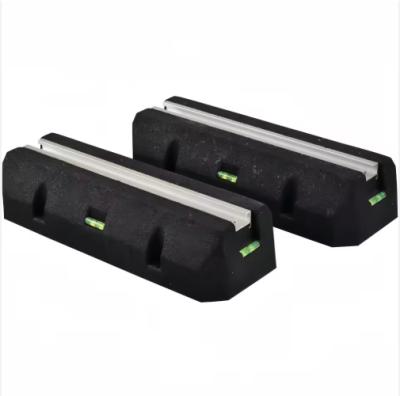 China Recycled Rubber Vibration Isolation Mounting Feet 400x180mm for HVAC Air Conditioners for sale