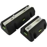 China Industrial HVAC Anti-Vibration Mounting Feet 400x180mm Recycled Rubber Non-Slip Fix It Foot for sale