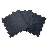China High-Density Interlocking Rubber Mat 1.5g/cm3 60-70 ShoreA for Gym Flooring Shock Absorption for sale