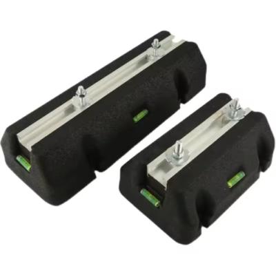 China Eco-Friendly Recycled Rubber Mounting Feet 400x180mm for Industrial HVAC Anti-Vibration for sale