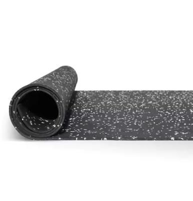China LKT EPDM SBR Gym Rubber Flooring Roll 1.22m Wide 3-12mm Thick Anti-Slip Shock Absorbing for sale