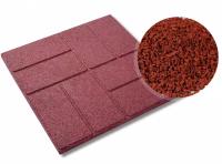 China EPDM Rubber Flooring Tiles 35mm Thick Outdoor Sun Resistant Eco Friendly for Playgrounds Parks for sale